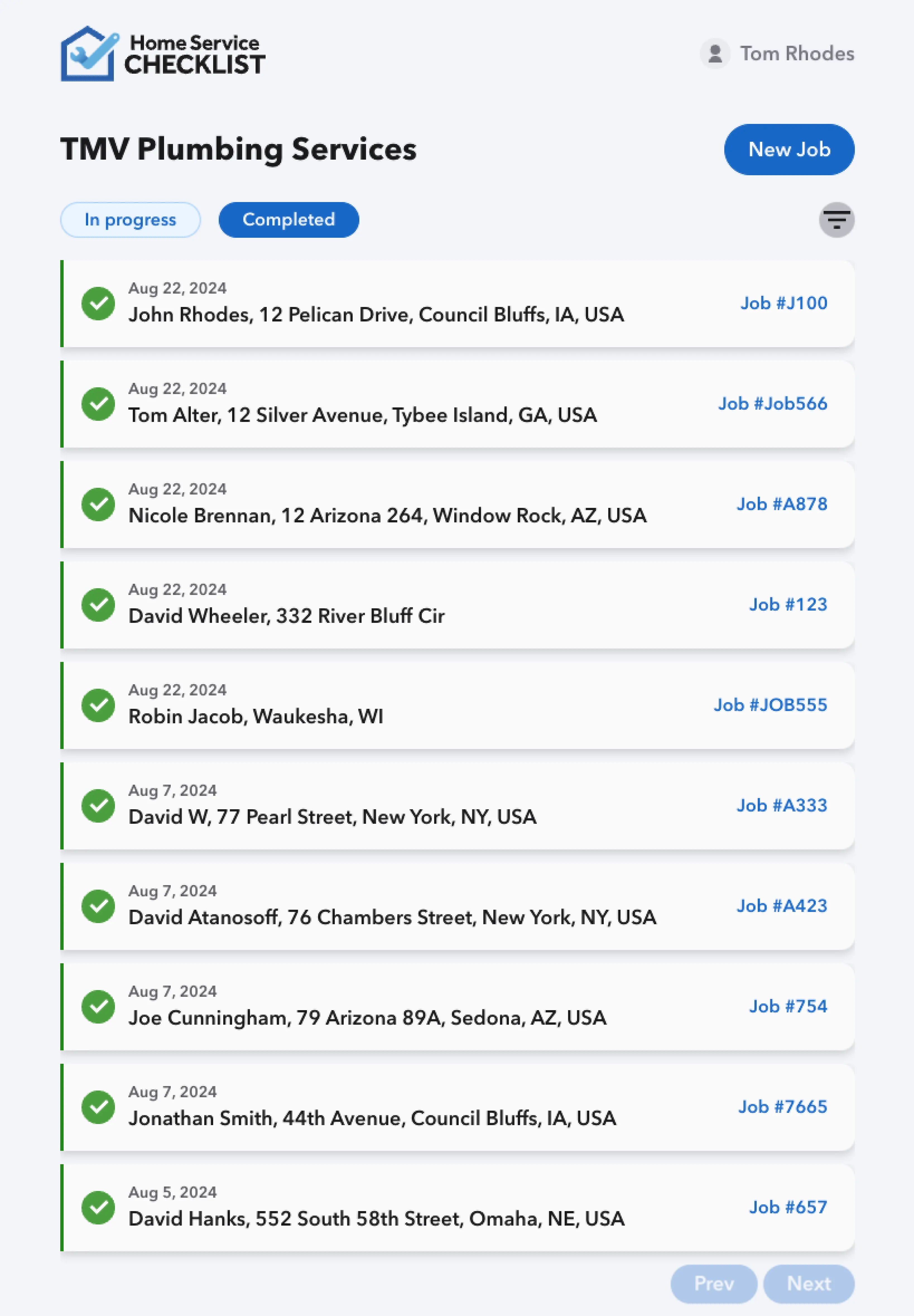 Home Service Checklist – Smart Checklists for Technicians